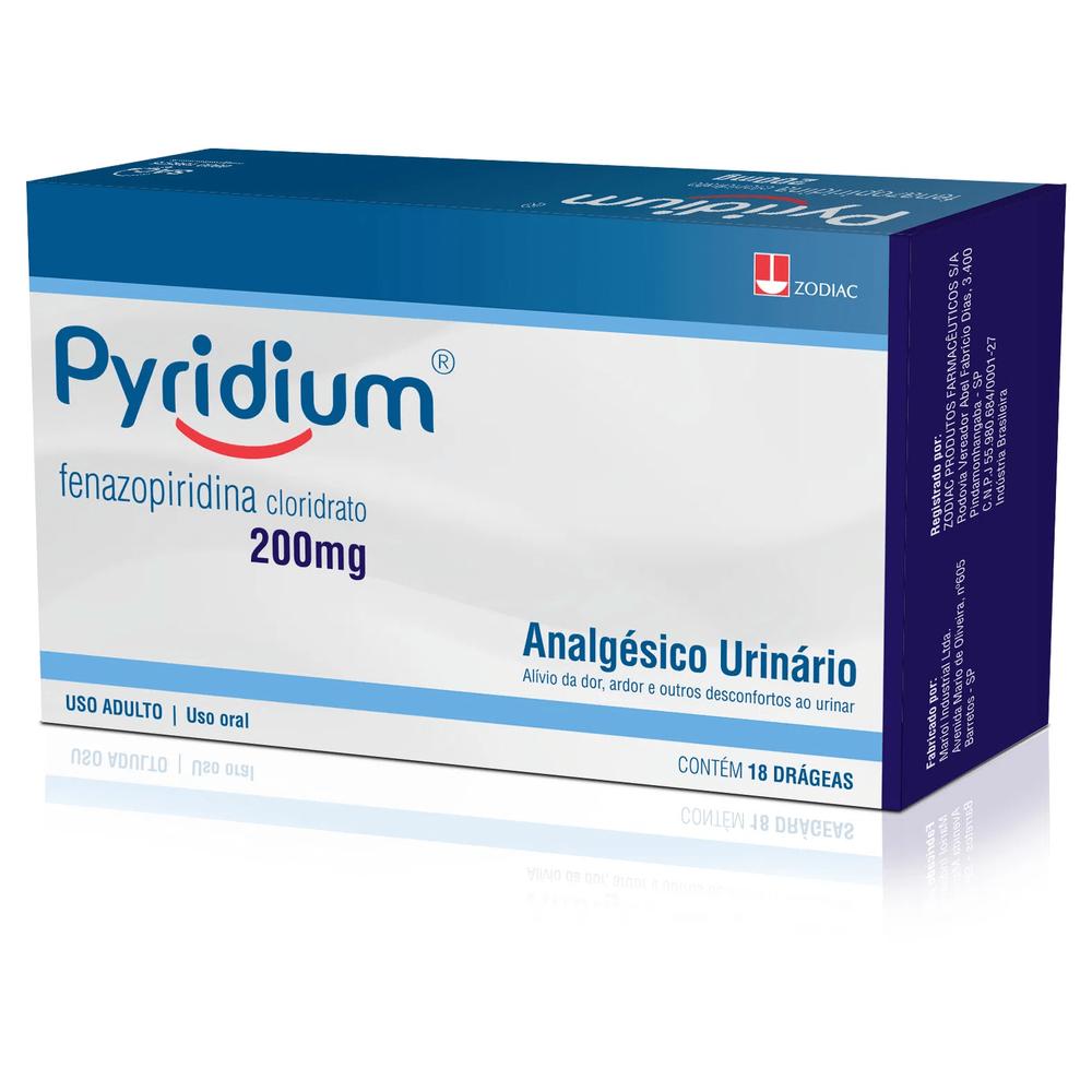 Pyridium 200mg com 18 Drágeas - Nivele | MarketPlace de Produtos de ...