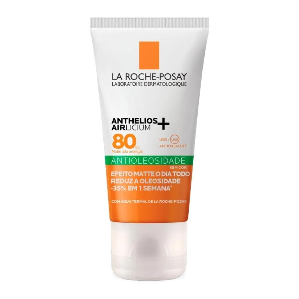 Gel Creme Airlicium La Roche-Posay Anthelios + sem Cor FPS 80 40g ...